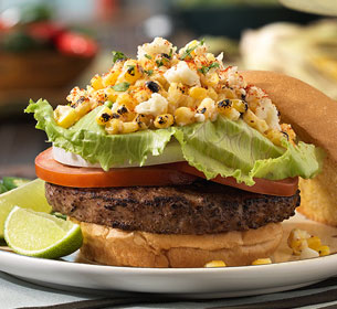 Elote Burger aka the Corn Hole - Burger Cravings